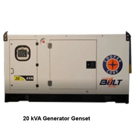 20 Kva Generator Genset Oil Cooled At Rs 450000piece In Satara Id