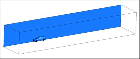 Diagram Of The Virtual Wind Tunnel Computational Domain Download