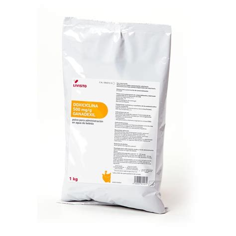 Doxiciclina 500 Ganadexil 1 Kg Proyma Ganadera Sl
