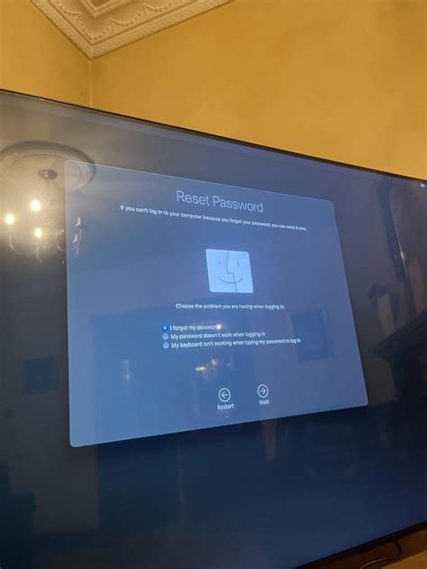 Stuck In Recovery Password Reset Loop R Macbookpro