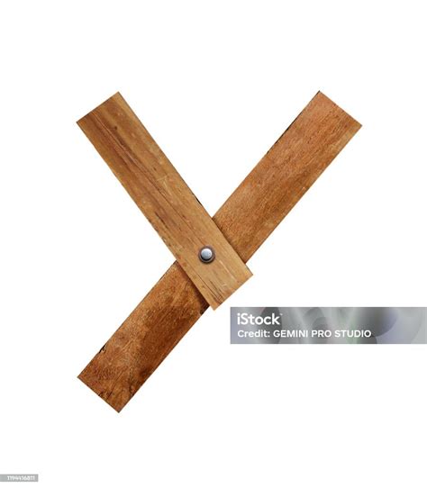 나무 글꼴 나무 판자로 만든 문자 글꼴 문자 Y 3차원 형태에 대한 스톡 사진 및 기타 이미지 3차원 형태 갈색 개념 Istock