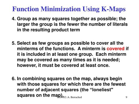 ppt simplifying boolean expressions using k map method powerpoint