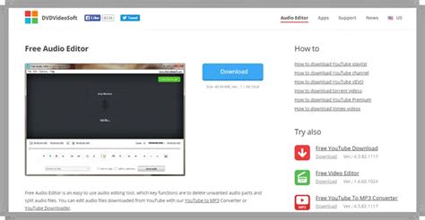 10 Melhores Softwares De Edição De áudio Música Gratuitos 2025