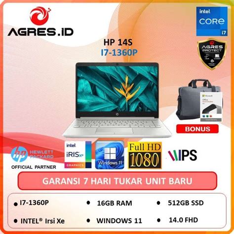 Promo Laptop Hp S Ep Tu I P Gb Ssd W Ohs Fullhd Non Bundling Diskon Di