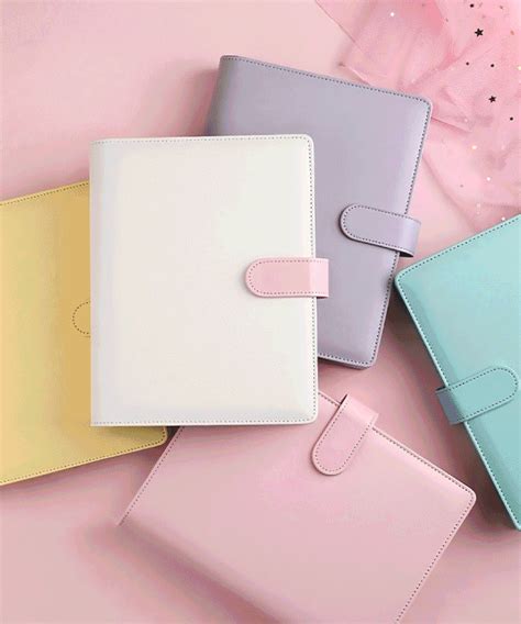 💜당일발송💜 마카롱 다이어리 A5 6공 포카 바인더 포토카드 앨범 콜렉트북 콜북 홀더북 속지 대지 보관함 슬리브 에이블리