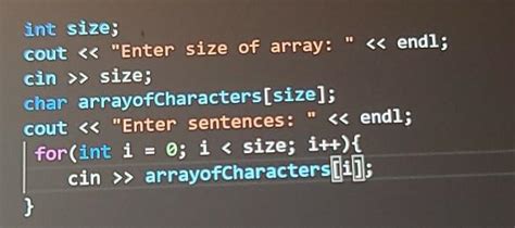 Solved C Array User Input I M Trying To Populate An Array Chegg