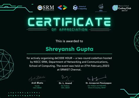 Shreyansh Gupta On Linkedin Connections Coding Opportunity Event