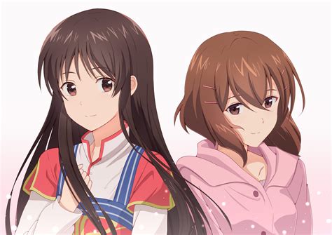 Takanashi Sei And Misono Aira Seijo No Maryoku Wa Bannou Desu Drawn