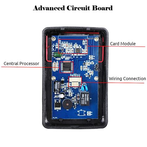 125khz rfid access control keypad em card reader d grandado