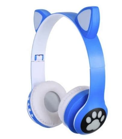 Беспроводные наушники светящиеся с кошачьими ушками Cat VZV-23 M ...