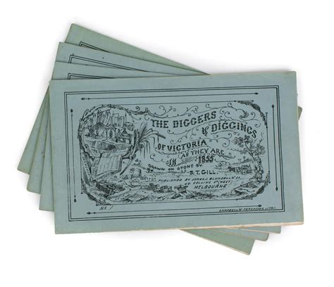 The Diggers And Diggings Of Victoria As They Are In 1855 Drawn On Stone By S T Gill Samuel