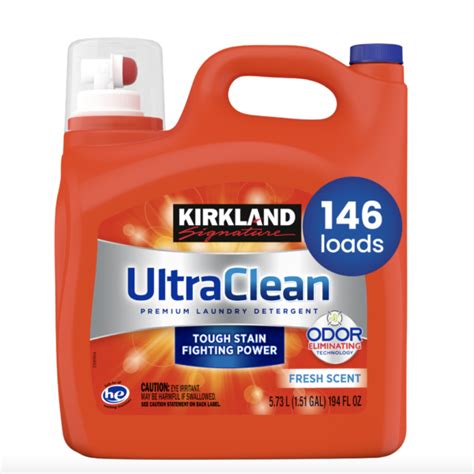 Best Value Laundry Detergent Kirkland Signature Ultra Clean He Laundry