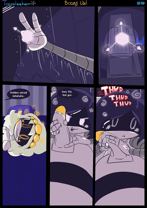 Rule 34 Boozy Uzi Comic Cowgirl Position Dialogue Embarrassed Female