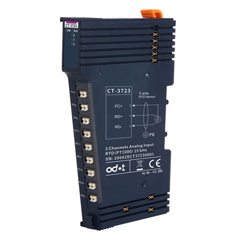 Temperature Io Module Ct 3723 Odot Automation Analog Modbus Tcp Modbus Rtu