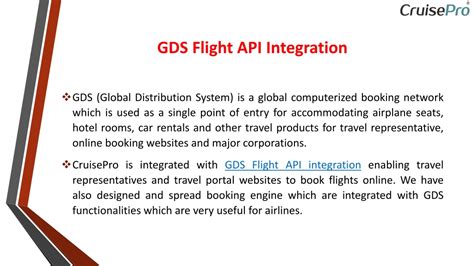 Ppt Gds Flight Booking System Powerpoint Presentation Free Download