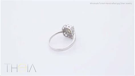 Recktangle Zultanite Cz Cluster Ring 925 Silver Jewelry Wholesale Youtube