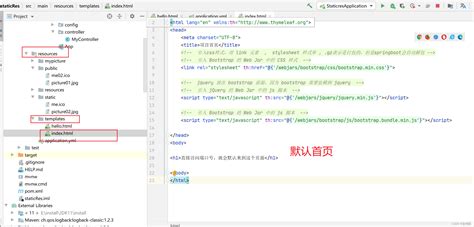 39、springboot 的前端静态资源的webjar支持（bootstrap、jquery等）及自定义图标和首页 Csdn博客