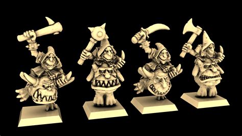 3d File Squiggy Riders ⚔️ ・3d Printing Design To Download・cults