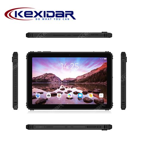 Sample Customization Barcode Scanner Ip65 Grade Tri Proof Rugged Tablet Android 12 China