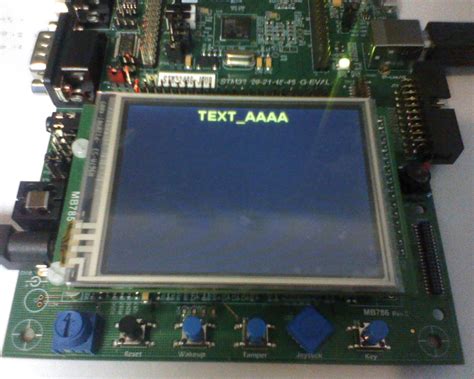 STemWin On Eval Board Problem STMicroelectronics Community