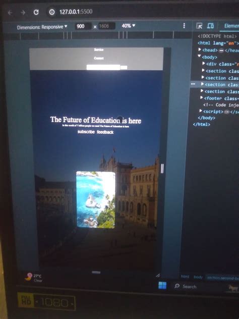 Priyanshu Patel On Linkedin Responsive Frontend Website
