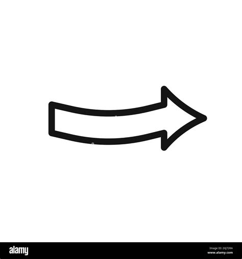 Arrow Icon Vector Line Logo Mark Or Symbol Set Collection Outline Style Stock Vector Image And Art