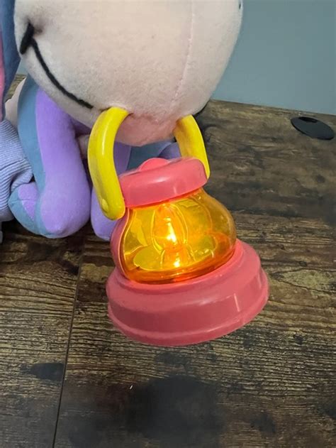 Vintage Mattel 1998 Eeyore Night Cap Lantern Plush Etsy
