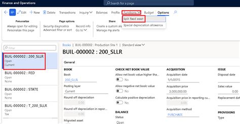 Dynamics 365 Finance 10043 March 2025 Fixed Assets One Step For All