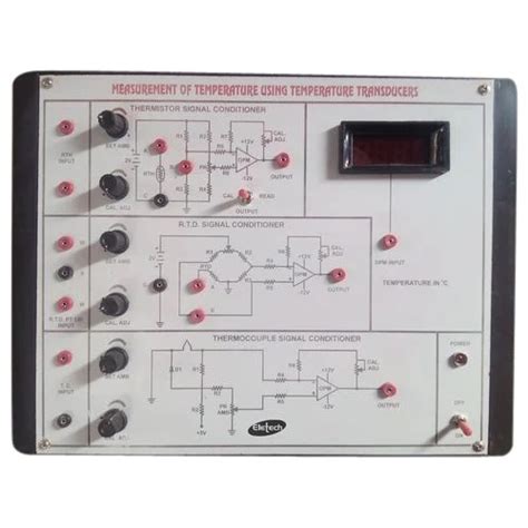 Temperature Transducer Trainer Crescent Comcres