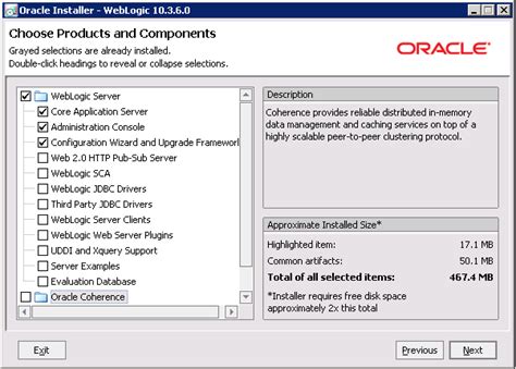 Downloading And Installing Weblogic Server