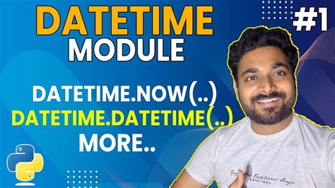 Python Datetime Module Part 1 Youtube