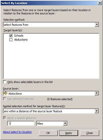 Selecting Features In Arcgis Based On Their Relation Other Layers