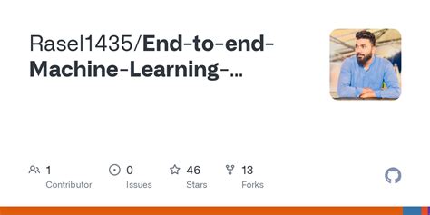 github rasel1435 end to end machine learning projects