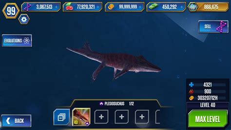 Maxed Plesiosuchus Rjurassicworldapp