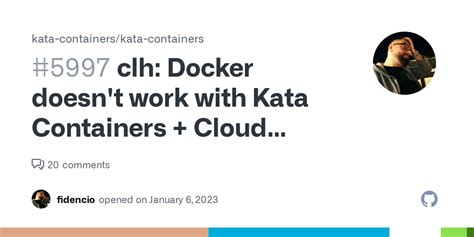 clh docker doesn t work with kata containers cloud hypervisor