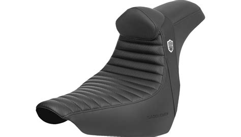 Saddlemen Pro Series Sdc Performance Seat W Backrest Tuck N Roll