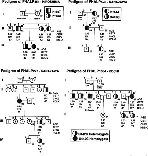 Figure 1 From Genetic Cholesteryl Ester Transfer Protein Deficiency Caused By Two Prevalent