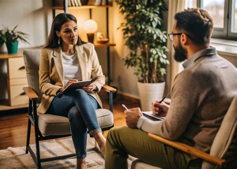 Mental Health Consultation Therapy Session And Supportive Interaction