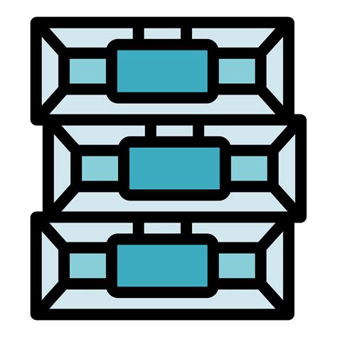 Server Room Icon Representing Data Center And Network Storage 52742110