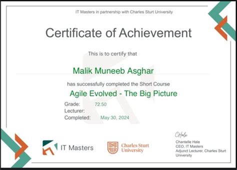 Malik Muneeb Asghar On Linkedin Newachievement Certification