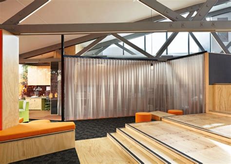 Branch Studio Architects Adds Timber Clad Extension To School Library