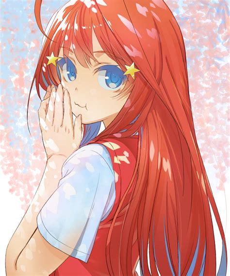 Nakano Itsuki Go Toubun No Hanayome Drawn By Hirokiku Danbooru