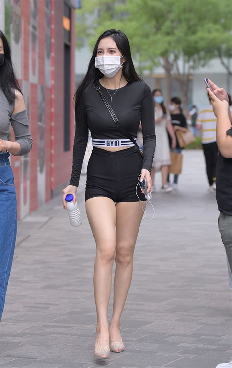 【j1170】高跟长腿美女【图片】 街拍鸭