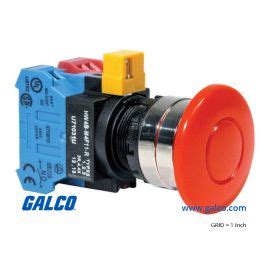 HW B A F Y IDEC Pushbutton Non Illuminated