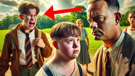 Над мальчиком с синдромом Дауна издеваются а затем появляется Том Хэнкс чтобы защитить его