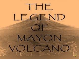 Legend Of Mayon Volcano Pptx