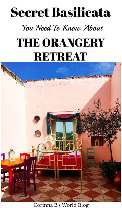 Secret Basilicata You Need To Know About The Orangery Retreat