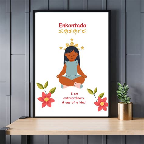 Ilokano Enkantada Goddess Written In Kur Itan Script The Ancient Ilokano Writing System Etsy