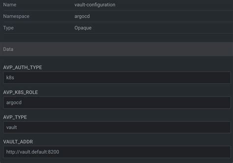 manage secrets on kubernetes with argocd and vault