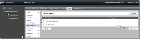 Dell Appassure 5 Backup